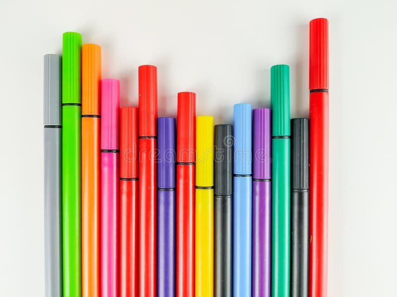 Studying is More Fun with Different Pens in Multiple Colors with Caps ...