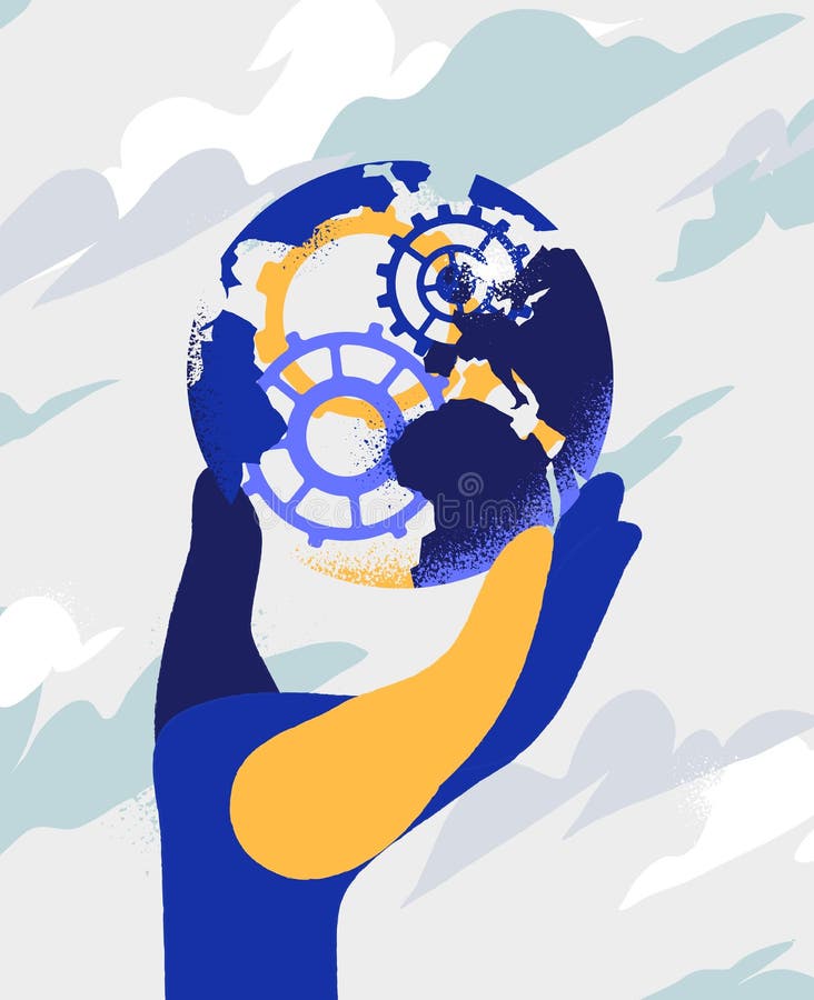 Studying the Real Heart Mechanisms and Ecosystem Stock Vector ...