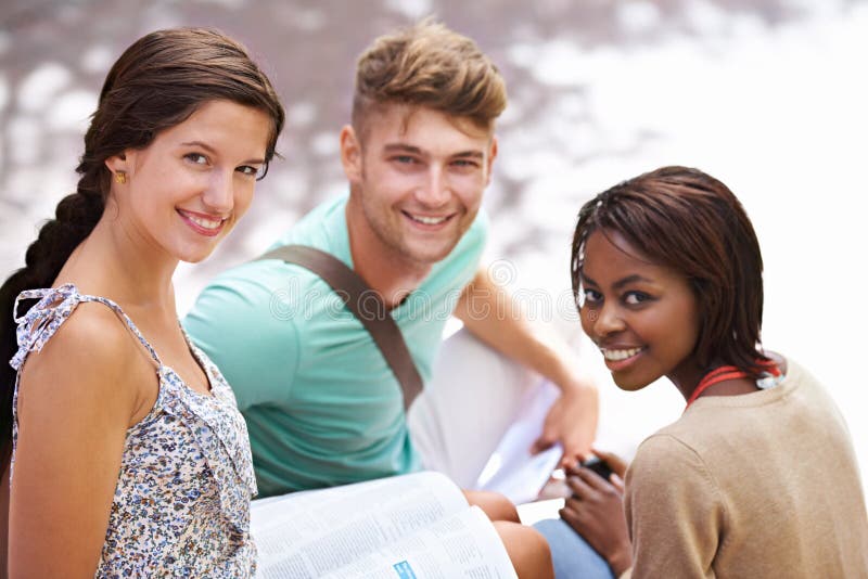 Studying Together Improves Our Exam Revision. a Group of Students ...
