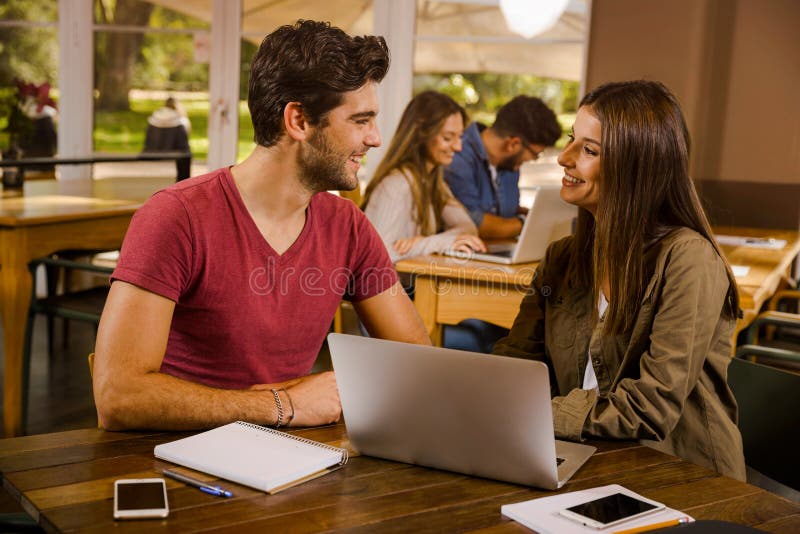 We love studying together stock photo. Image of discussion - 113977644