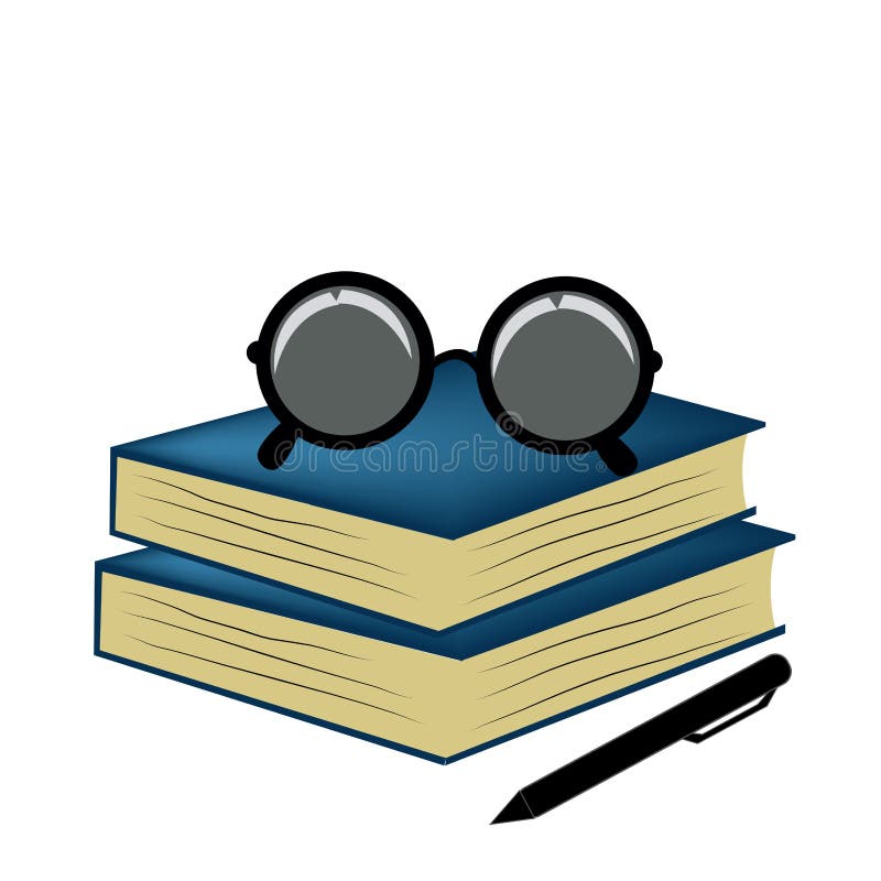 Stuff for reading stock vector. Illustration of knowledge - 32866789