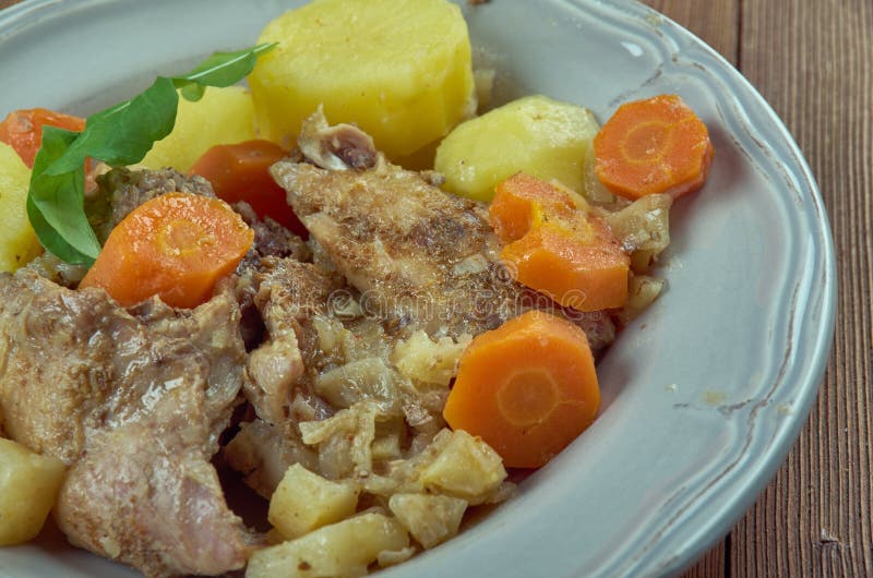 Stuffat tal-Fenek stock photo. Image of meal, rice, stuffat - 92305700