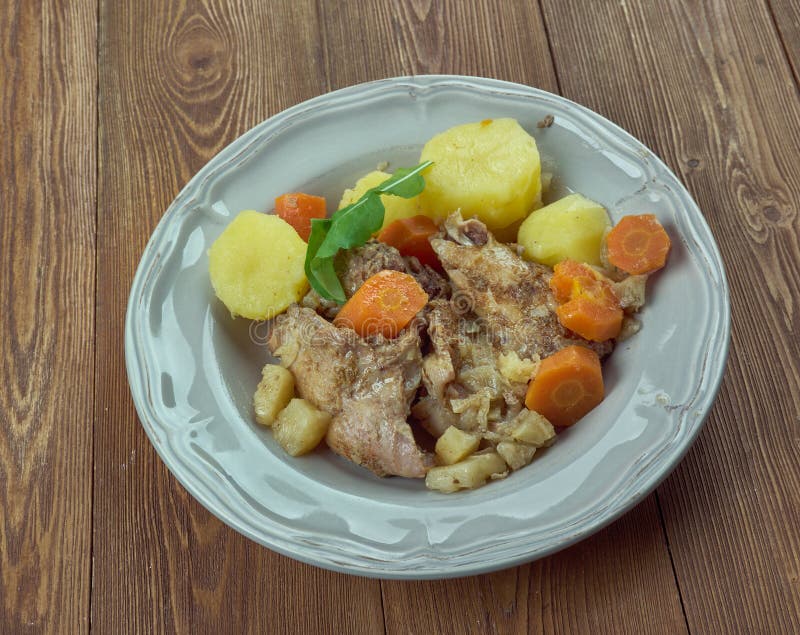 Stuffat tal-Fenek stock photo. Image of meal, rice, stuffat - 92305700