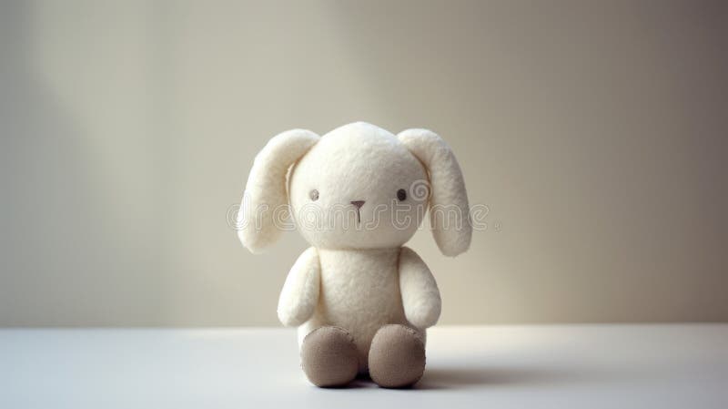 Stuffed Animal Toy for Kids, Ai Stock Illustration - Illustration of ...