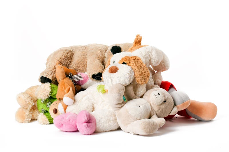 Stuffed animals stock image. Image of surprise, gifts - 14818213