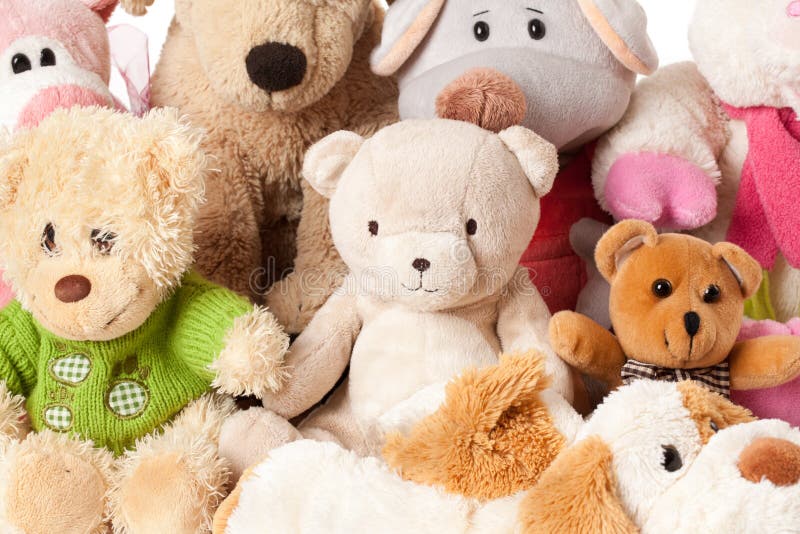 Stuffed animals stock photo. Image of romantic, romance - 14818256