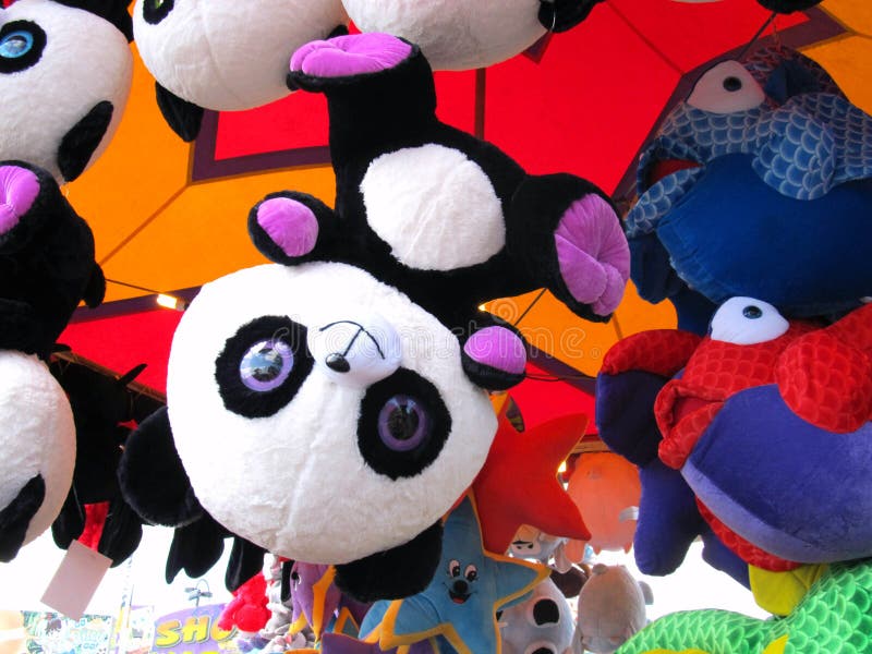 Stuffed bear at the show stock image. Image of bright - 54112569