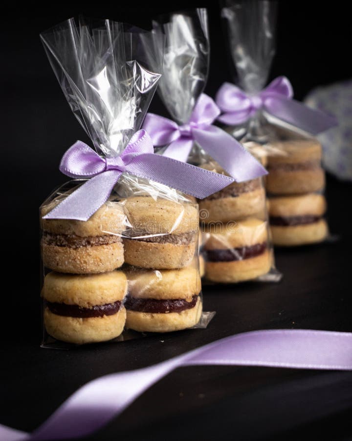 Stuffed cookies stock image. Image of cookies, packaged - 252354255