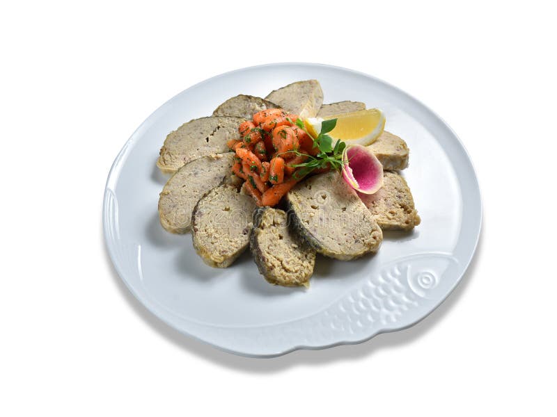 Stuffed Fish, Stuffed Fish Cut into Pieces, Fish Dish Stock Image ...