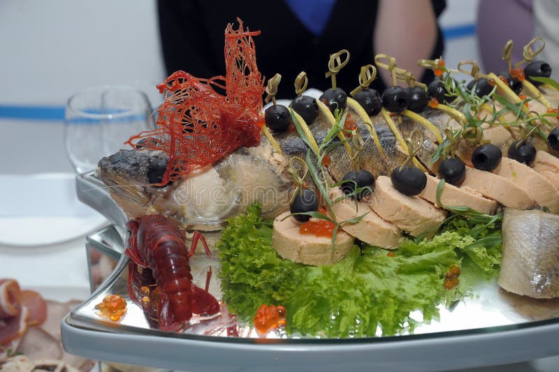 Stuffed fish stock image. Image of vegetable, tasty, roasted - 45685549