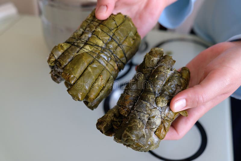 Stuffed Leaves, Frozen Stuffed Leaves for Cooking from the Freezer ...