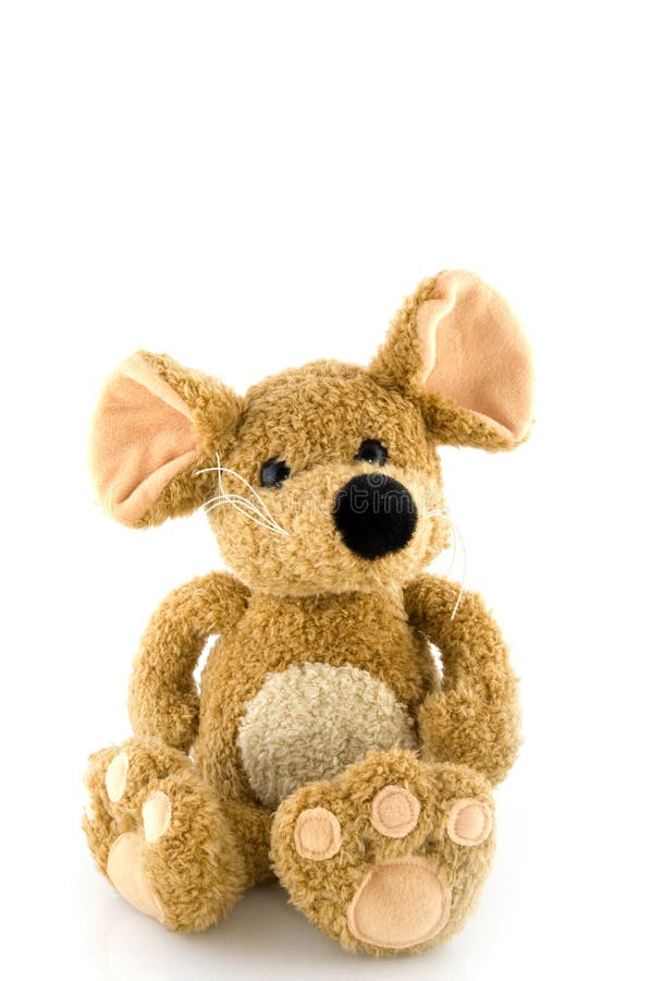 Stuffed mouse stock image. Image of playing, mouse, hugging - 7815637