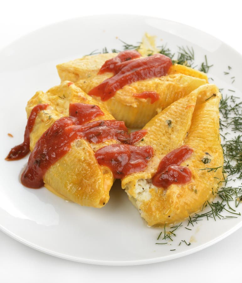 Stuffed Pasta stock image. Image of filled, yellow, plate - 27206075