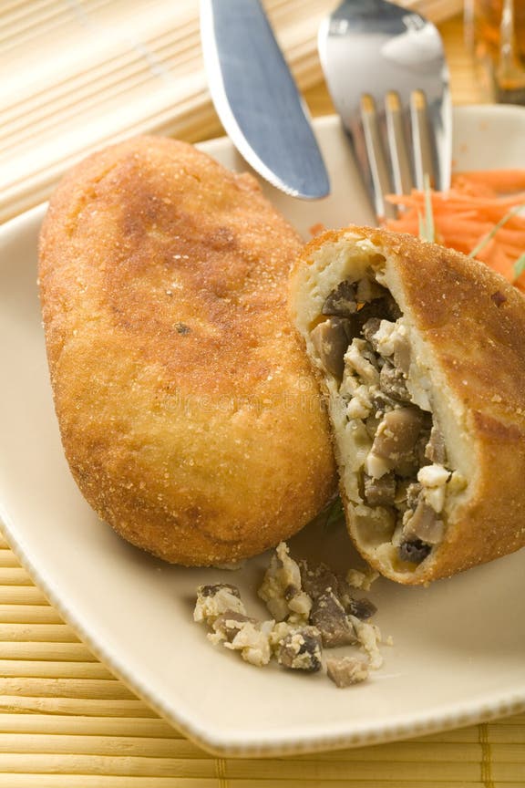 Stuffed patty stock image. Image of vegetarian, stuffed - 18009171