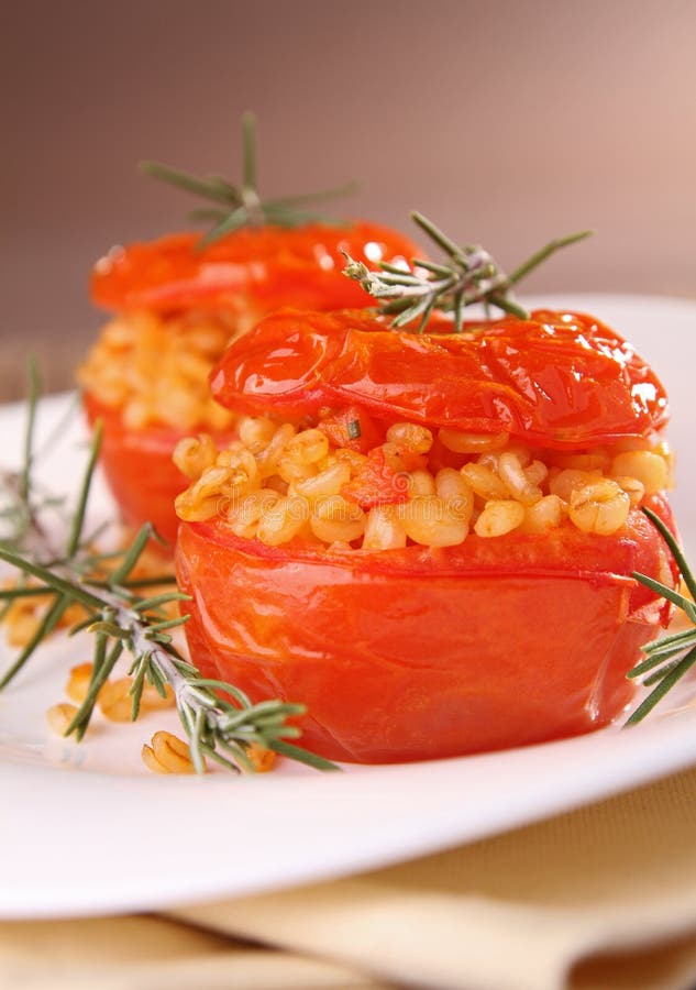Stuffed tomato stock image. Image of cuisine, vegetable - 22360493