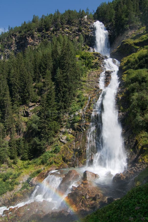 Stuibenfall stock photo. Image of otztal, falls, summer - 29871212