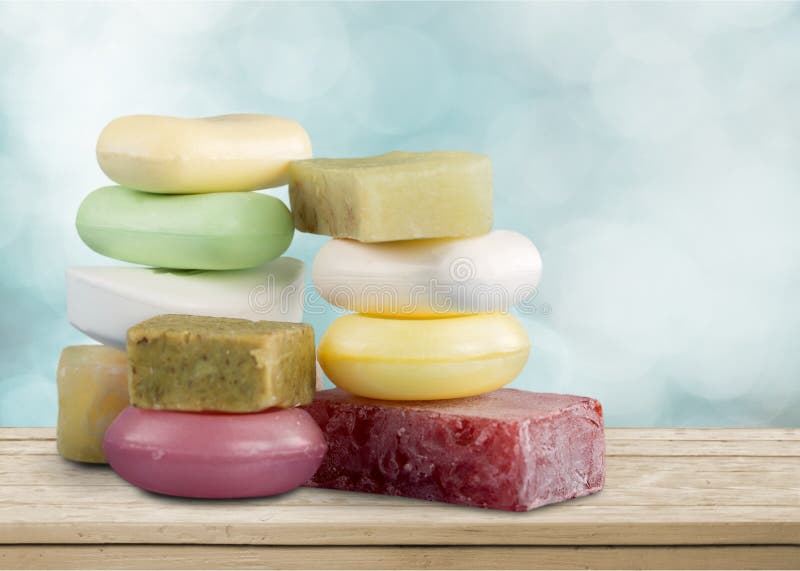 Stuk zeep stock foto. Image of groep, staaf, kleur, gekleurd - 113065938