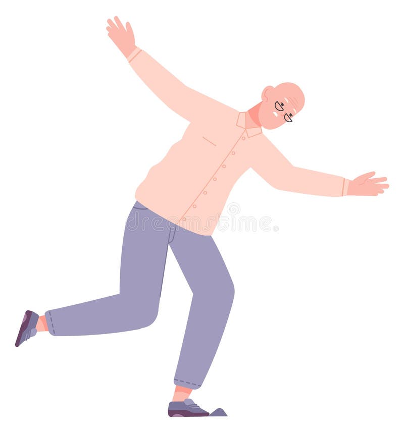 Old Man Fall Down Stock Illustrations – 254 Old Man Fall Down Stock ...