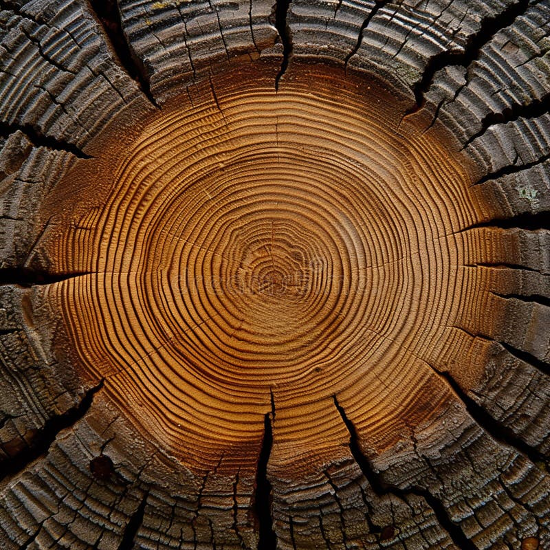 Stump of oak tree stock illustration. Illustration of bark - 305721236