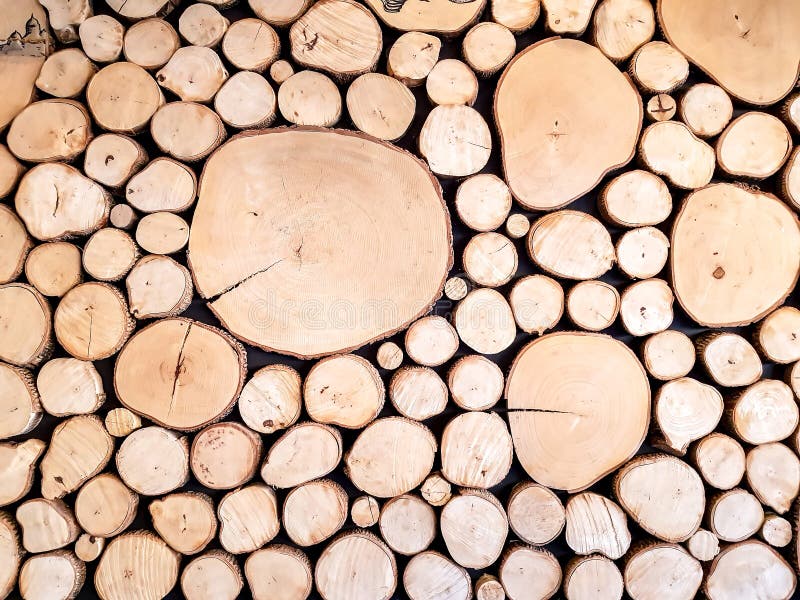 Stump wall texture stock photo. Image of pattern, decorative - 114951274