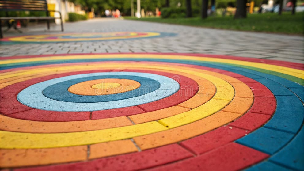 Stunning Abstract Animated Background Loop Concentric Circles with ...