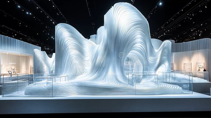 Stunning Abstract Architecture Installation Showcases Modern Design ...