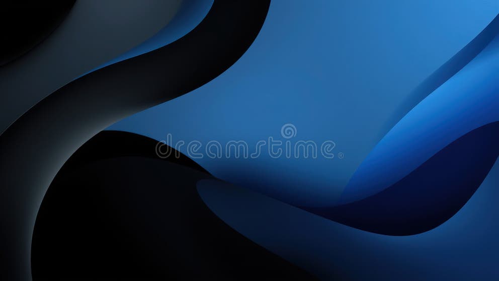 Dynamic Black and Blue Abstract Art Background a Captivating Visual for ...