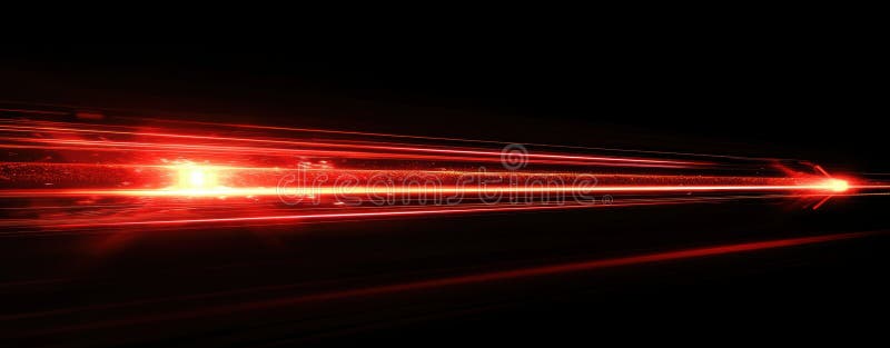 Red Light Streak Abstract Background Stock Illustration - Illustration ...