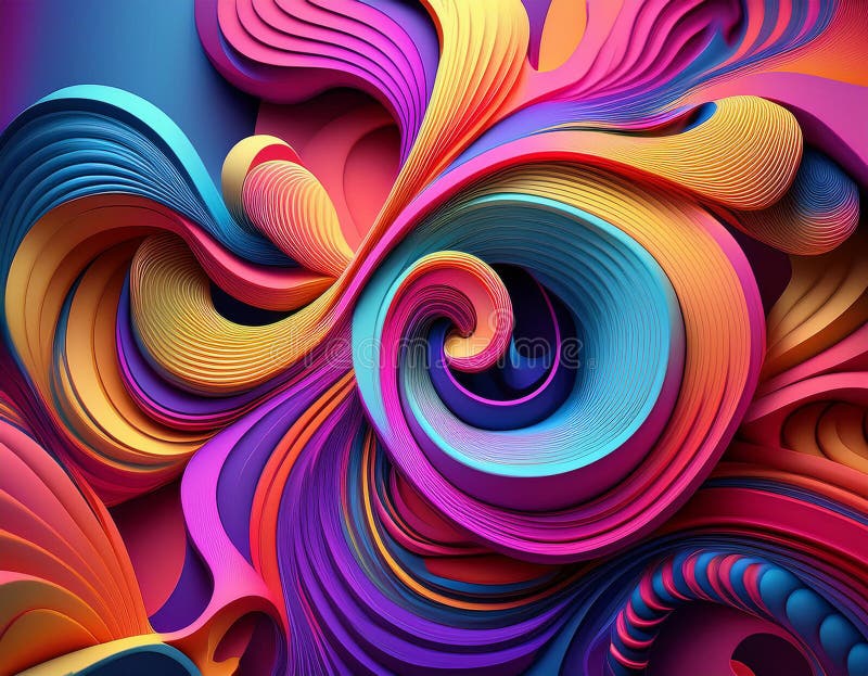 Stunning Abstract Background with Intertwining Shapes for Creative ...