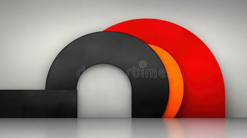 Harmonic Shapes: an Energetic and Serene Abstract Background with ...