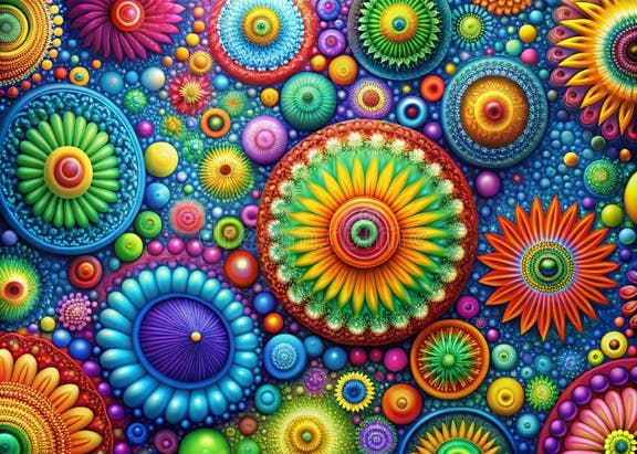 Stunning Abstract Biology Poster Design a Visual Exploration of ...