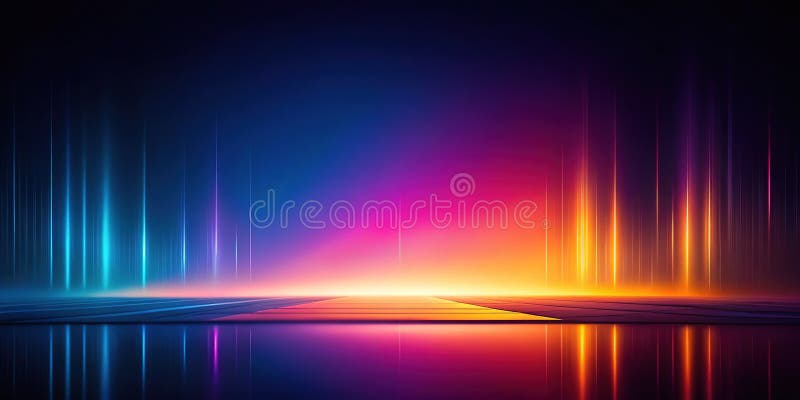 Stunning Abstract Black Night Gradient Background a Dark Evening Design ...