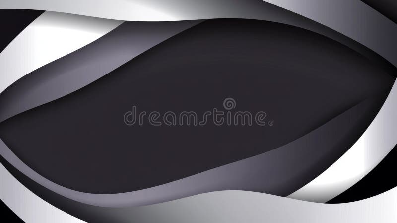 Stunning and Abstract Black Wavy Background Showcasing a Fascinating ...
