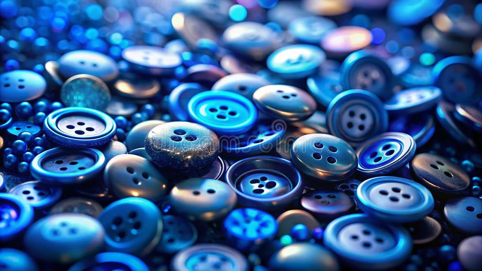 Stunning Abstract Blue Background Long Exposure Button Texture for ...