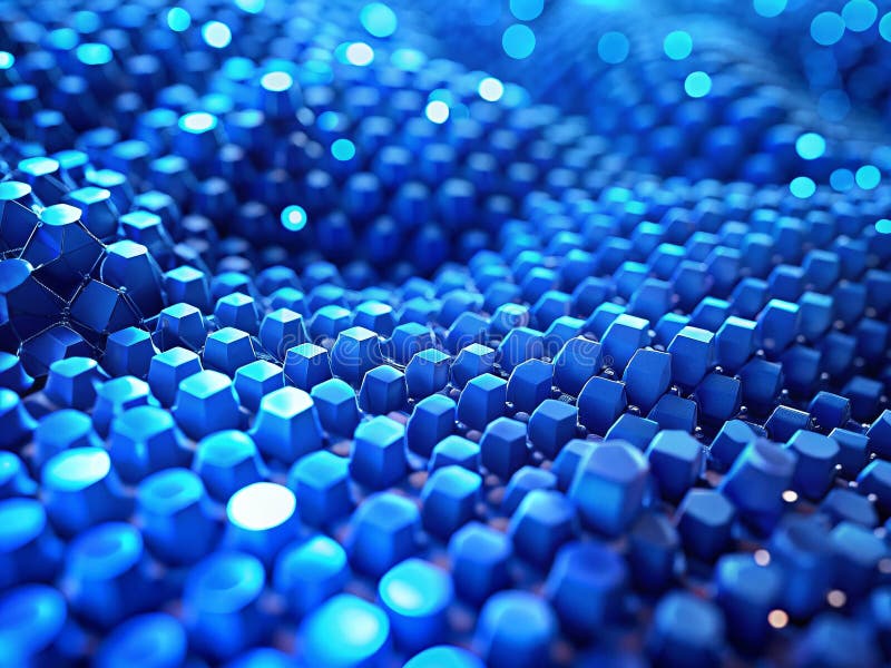 Stunning Abstract Blue Light Texture Wallpaper a 3D Bokeh Background ...