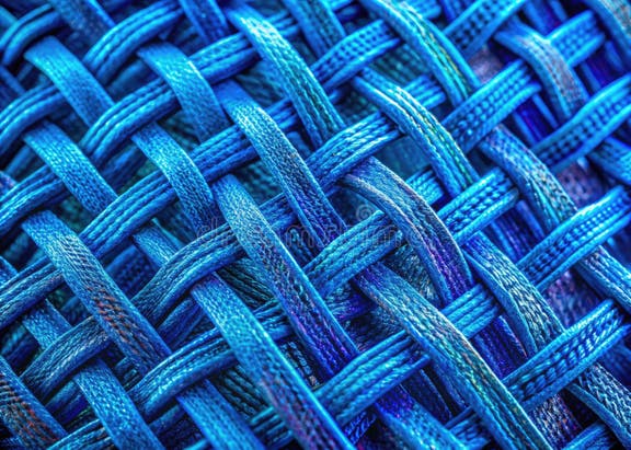 Stunning Abstract Blue Mesh Background: an Intricate Interwoven Design ...