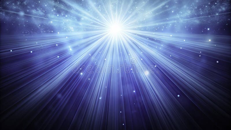Stunning Abstract Blue Ray Burst Background a Captivating Digital Image ...