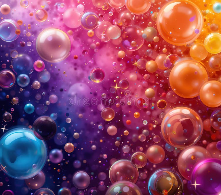 Stunning Abstract Bubble Background Design Modern Geometric Bubble ...