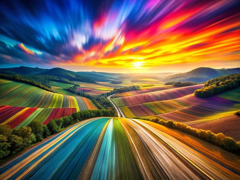 Stunning Abstract Colorful Gradient Background Dynamic Lines and ...