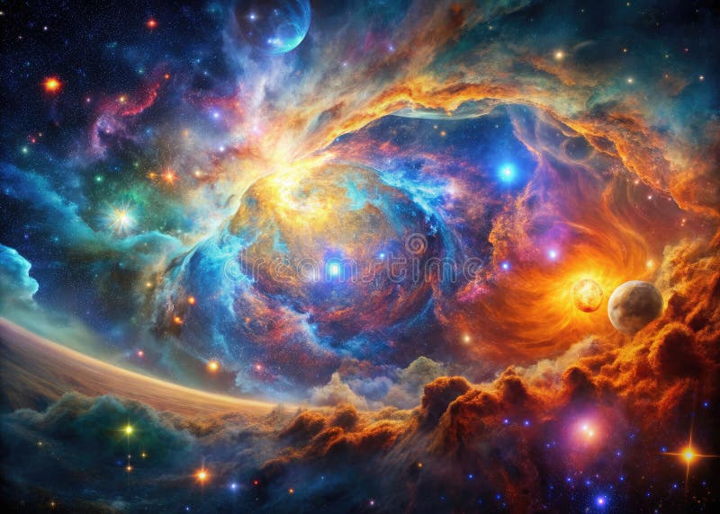 Stunning Abstract Cosmic Patterns a Visual Journey through the ...