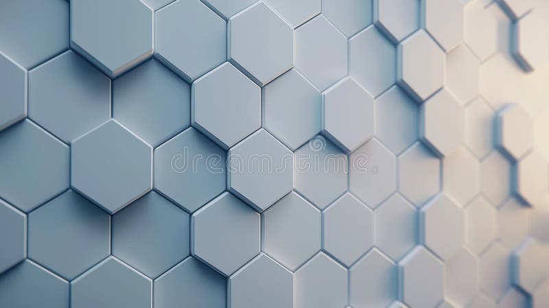 Stunning Abstract 3D Hexagon Background Design Featuring Unique ...