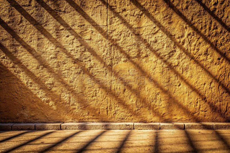Stunning Abstract Earthy Wall Texture with Vertical Shadow Lines a ...