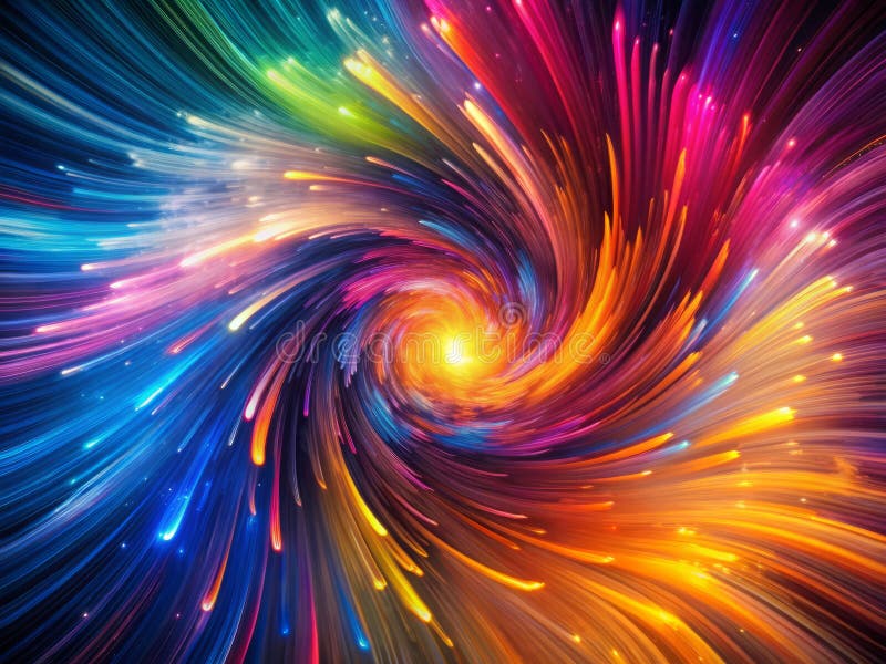 Stunning Abstract Energy Vortex a HighImpact Visual of SuperSpeed ...