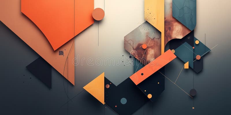 Stunning Abstract Geometric Minimalist Design a Sophisticated Visual ...