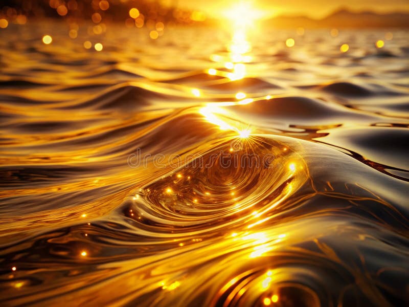Stunning Abstract Gold Water Background a Soft Focus Luxury Texture for ...