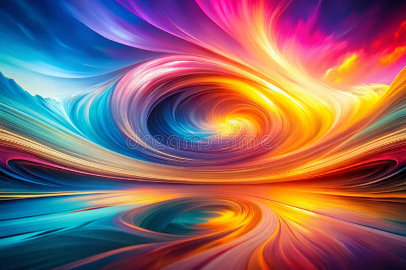 Stunning Abstract Gradient Background Featuring Intertwined Curved ...