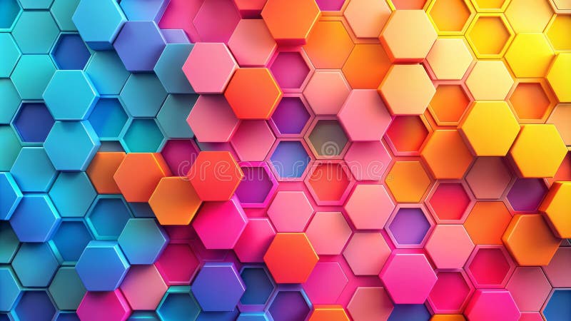 Stunning Abstract Gradient Mesh Background Design with Overlapping ...