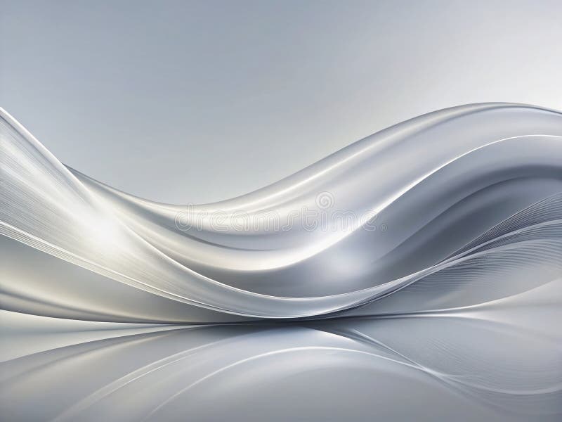 Stunning Abstract Grey and White Wave Background Design a Gradient of ...