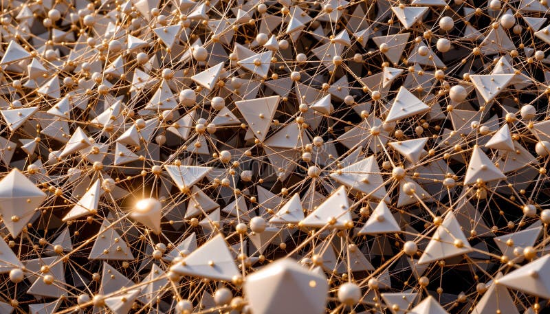 Abstract Geometric Composition of Connected Triangles and Spheres in ...