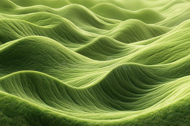 Serene Green Hills Abstract Background: Nature S Embrace, Perfect for ...